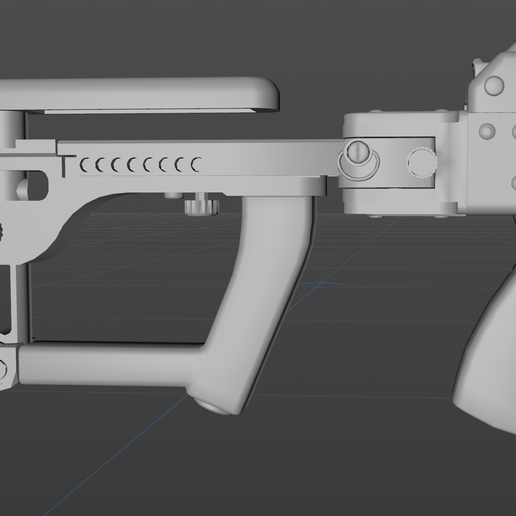 OBJ file Russian PKP (6P41) machine gun 3D model material-2 🔫 ・Design ...