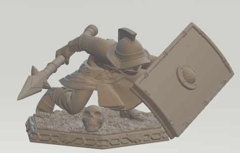 🦸 GLADIATOR・ STL File for 3D printing・Cults