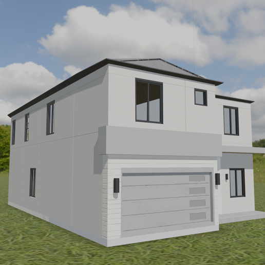 3D file Ocean Creast Villa 🌊 ・3D printing template to download・Cults