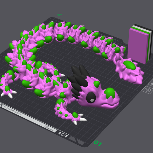 🐉 Easter Dragon・Free STL File for 3D printing・Cults