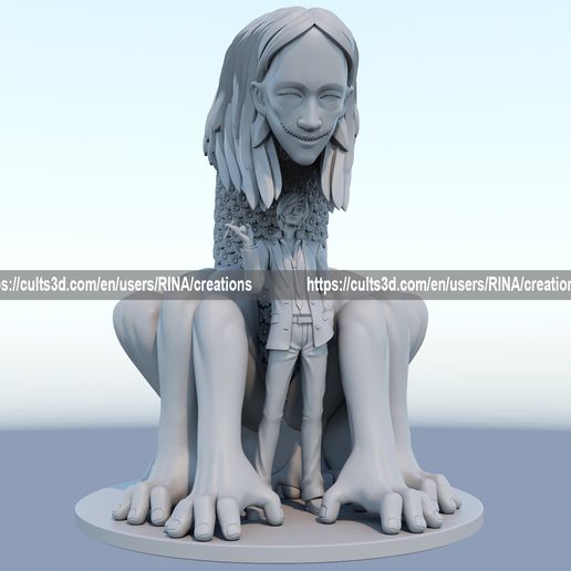 👻 himeno and ghost devil 3d print model from chainsawman・ STL File for ...