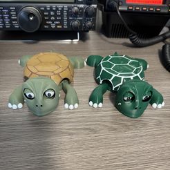 🐢 Turtle cup holder (No Supports needed)・3D Print with the Bambu Labs ...