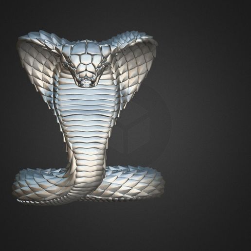 3D file Cobra with Expanded Hood - 3D Model 🐍 ・3D print object to ...