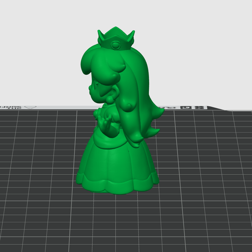 👸 Chibi Princess Peach Figurine from Super Mario – 3D Print Model・ STL ...