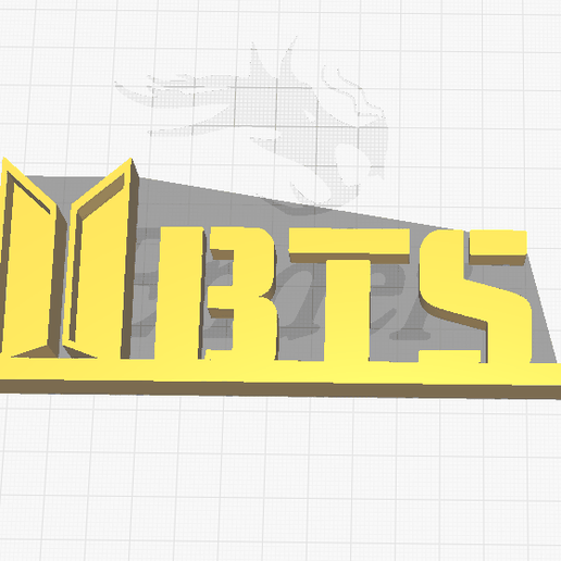 logo bts font