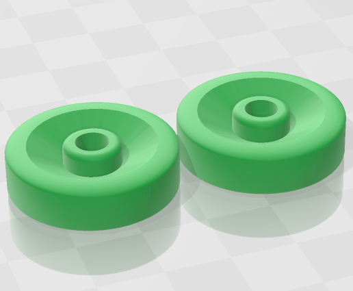 🚁 Traxxes Drag Slash wheelie bar wheels・ STL File for 3D printing・Cults