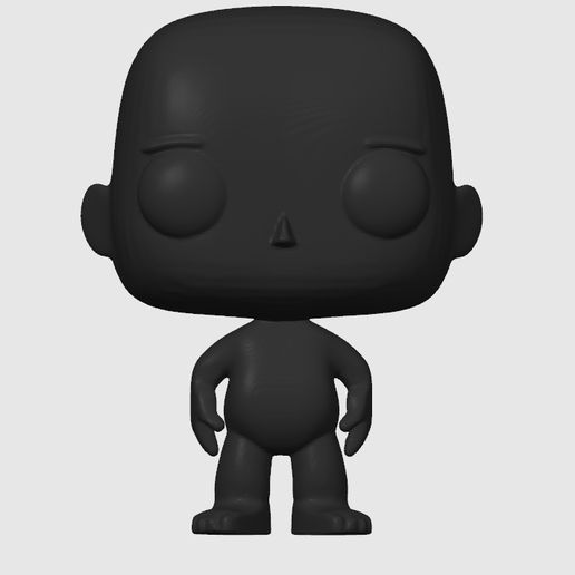 STL file Blank Funko Pop Big Head 📚 ・3D printing design to download・Cults
