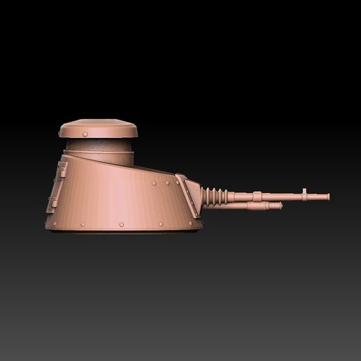 3D file Renault FT Tank Turrets 🪖 ・3D print model to download・Cults