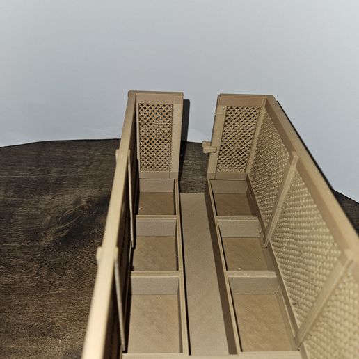 3D file Garden with fence and door STL 🚪 ・3D print design to download・Cults