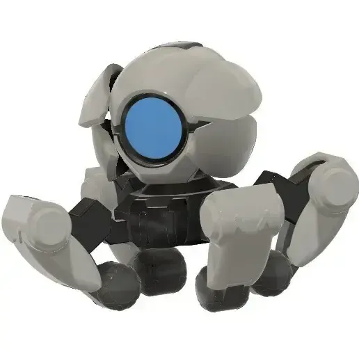 ⏰ Alarm bot killjoy (STEP and F3D)・ STEP File for 3D printing・Cults