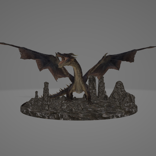 👹 MONSTER HUNTER FATALIS FIGURE・ STL File for 3D printing・Cults