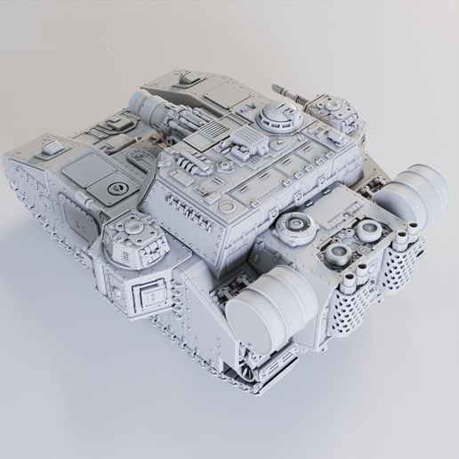 🪖 Dark Universe Terran Dominion Super Heavy Infantry Support・ 3D File ...