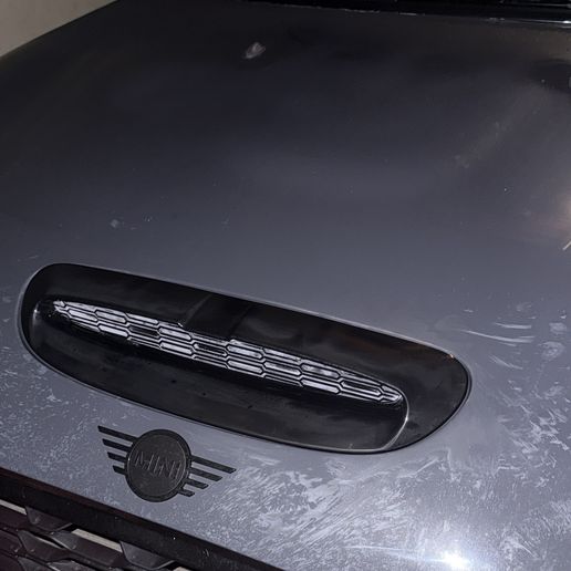 🧢 Entrada de capó MINI Cooper F56 | Pieza escaneada 3D (STL)・ STL File ...