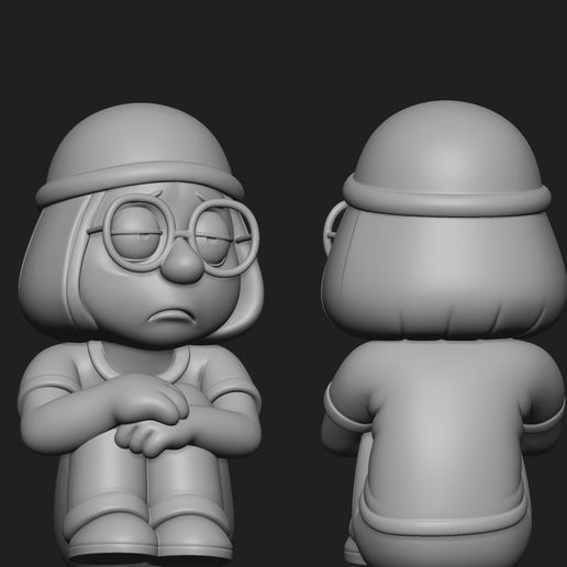 🦅 Meg Griffin・ STL File for 3D printing・Cults