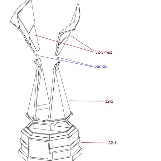 🏆 3D printing award trophy design・ STL File for 3D printing・Cults