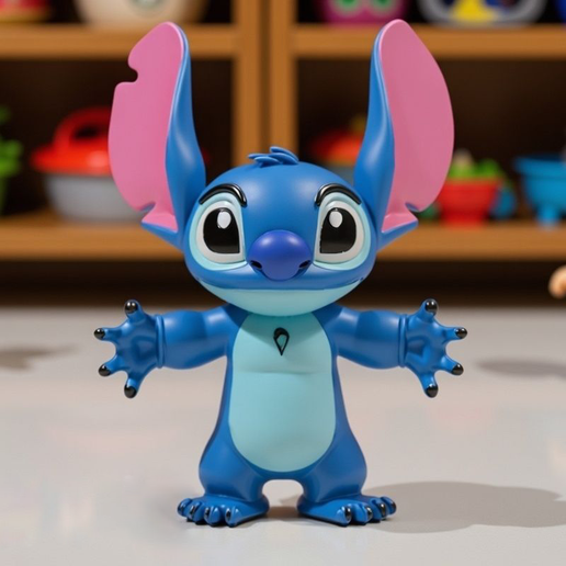 👽 Stitch Alien Model - Impresión 3D - Lilo & Stitch・Archivo STL para ...