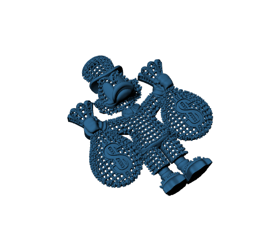 🦆 Dije mac pato・Archivo STL para Impresión 3D・Cults