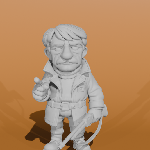 👾 Tano Favalli - The Eternaut / El Eternauta・ STL File for 3D printing ...