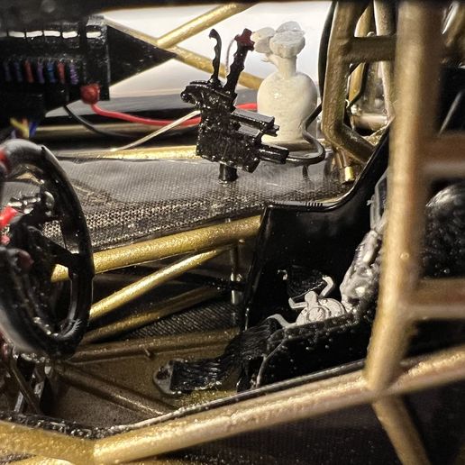 🚗 1/25 scale drag car interior and fuel tech electronics・ STL File for ...