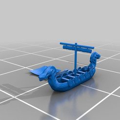 3D print Viking Ship Miniature・Cults