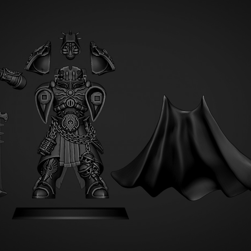 🗡️ Golden Janitor of Dark Dungeon - Sword Master Gate Guardian・ STL ...
