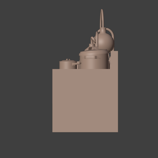🎨 RUST MIXING TABLE 1/10 3D PRINT STL・ STL File for 3D printing・Cults