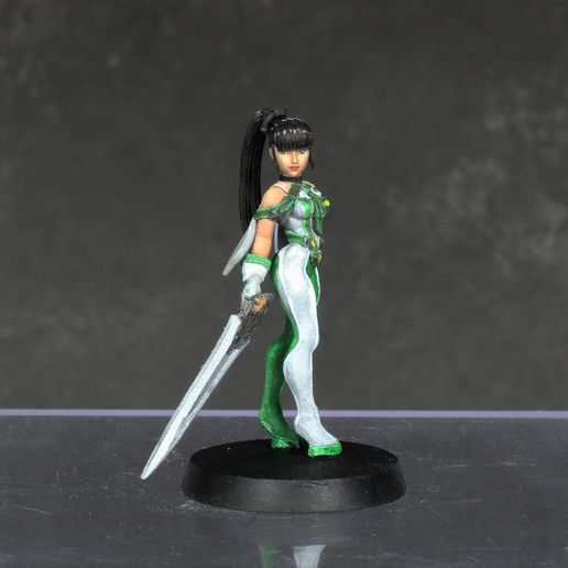 👩 Eve - Stellar Blade 32mm Miniature・Free STL File for 3D printing・Cults