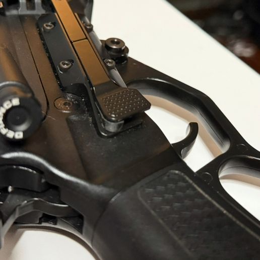 🔫 G&G LevAR Rear Mag Release Delete・ STL File for 3D printing・Cults