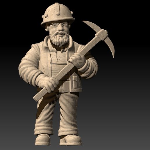 STL file "Deep Core Miner" 🎲 (OBJ)・3D printable model to download・Cults