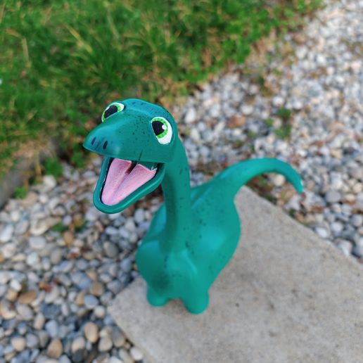 🦖 Dino Brachiosaurus long neck money box・ STL File for 3D printing・Cults