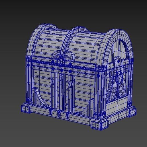 3D file Chest 3D 🪵 ・3D printable model to download・Cults