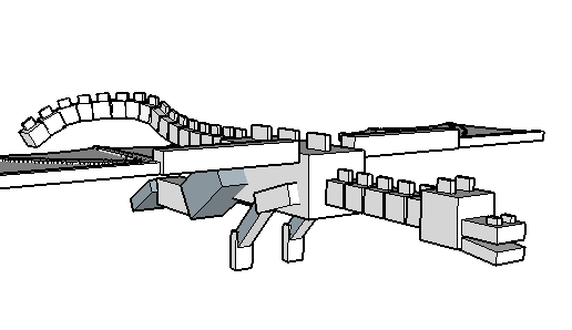 ender dragon printable minecraft coloring pages