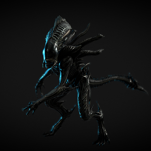 3MF file Xenomorph Raven 🐦 ・3D print model to download・Cults