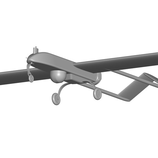 🛩️ AAI RQ-7 Shadow・ OBJ File for 3D printing・Cults