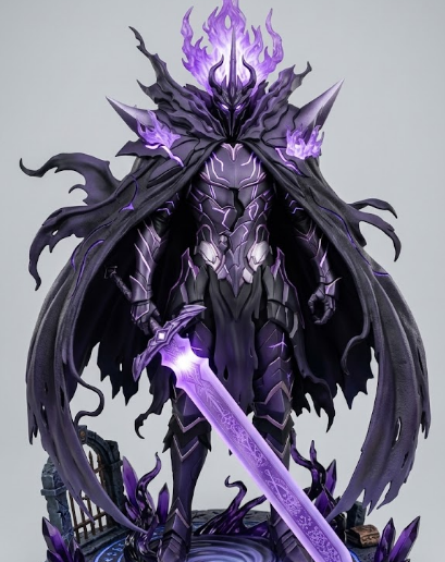 🎨 Ashborn – Solo Leveling 3D Printable Statue | Premium Shadow Monarch ...