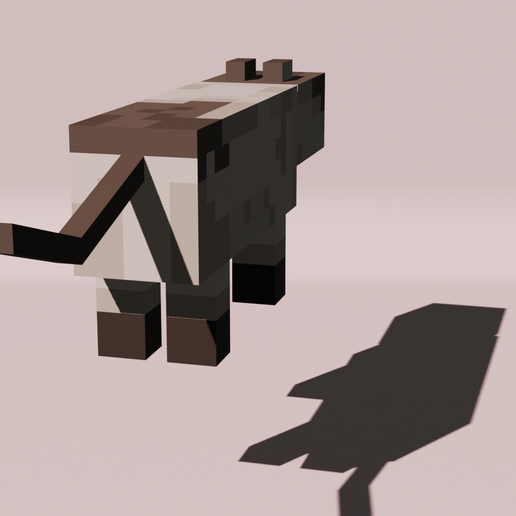 🐱 Siamese Cat Minecraft・Free STL File for 3D printing・Cults