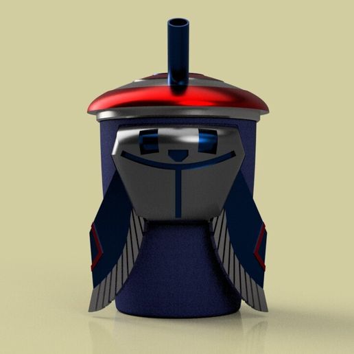 STL file Captain America Brave New World Tumbler 🆕 ・3D printable design ...