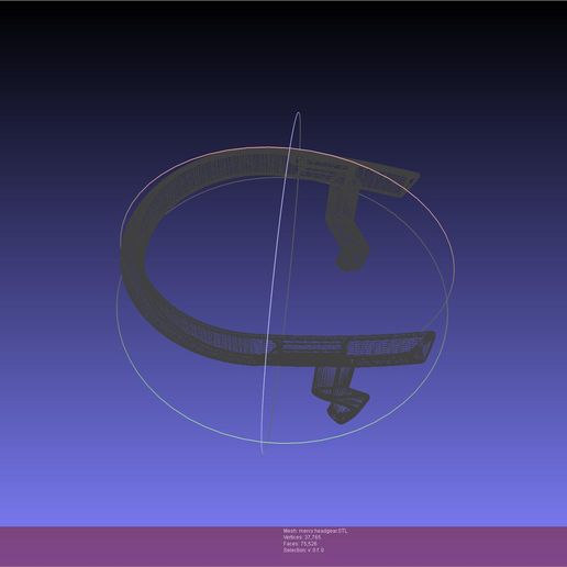 🎮 Overwatch Mercy Headgear Printable Model・ STL File for 3D printing・Cults