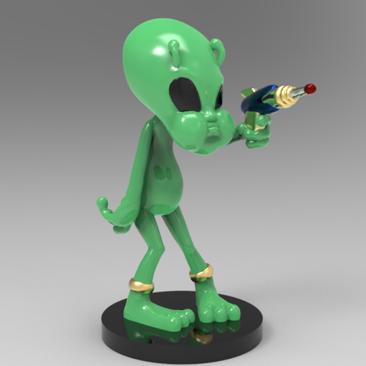 🦸 quico marciano kiko・ OBJ File for 3D printing・Cults