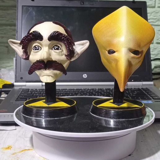 🔗 26 Majora's Zelda Masks with Stand FOR COLLECTION・ STL File for 3D ...