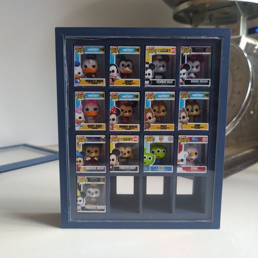 🖼 Funko Bitty Pop Storage Display・ 3MF File for 3D printing・Cults