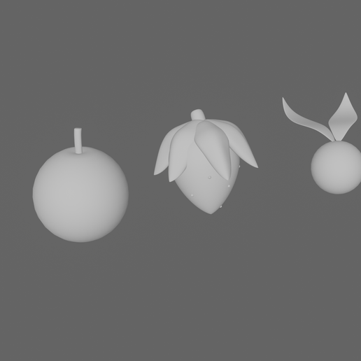 🐉 Pokemon Berries Pack 2・ STL File for 3D printing・Cults