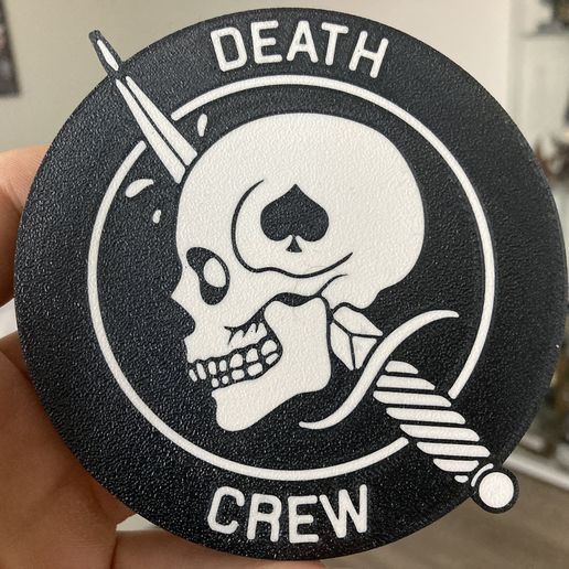 Fichier STL Death crew coaster 🚩 (3MF)・Design pour imprimante 3D à ...