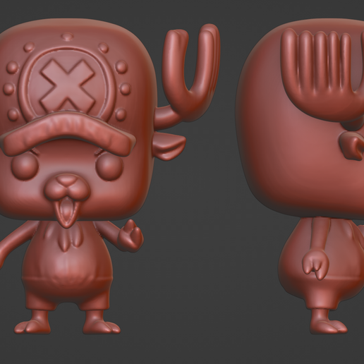 STL file One Piece - Tony Chopper 🗿 ・3D print design to download・Cults