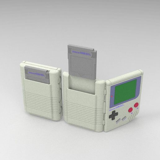 👦 Print in place Retro Reloaded - Game Boy Switch Cartridge Case・ STL ...