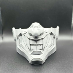3D print Ninja Kamui Mask - Higan Oni Samurai Cosplay・Cults