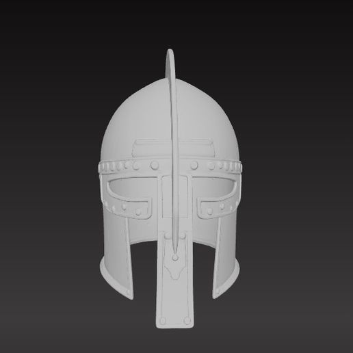 STL file warrior helm 🪖 ・3D printer design to download・Cults