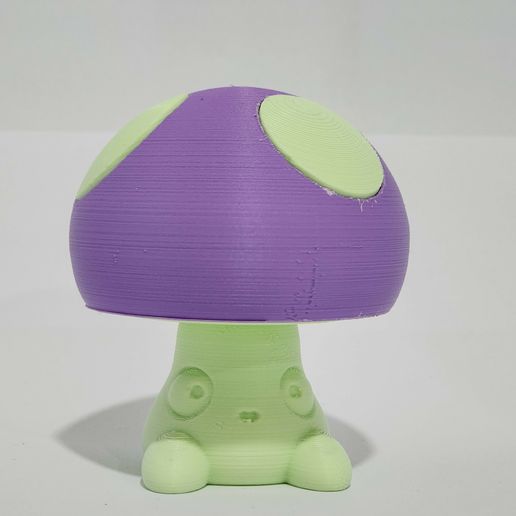 🎨 Cute dual color mushling・ OBJ File for ・Cults
