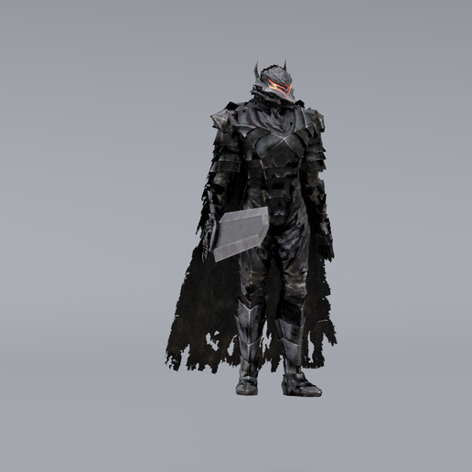 STL file guts berserker - rigged/posable [stl included] 🦸 ・3D printable ...