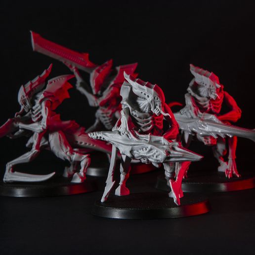 ⚔️ Xeno warriors・ 3D File for 3D printing・Cults